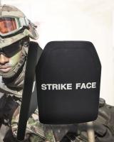 China Silicon Carbide Bulletproof Armor Plate UHMWPE ANTI BFS 250x300mm for sale