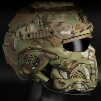 China ABS Nylon Full Face Tactical Helmet For 52-62CM Head Circumference for sale