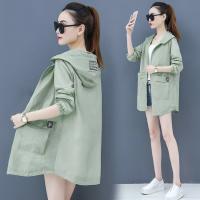China Mid-Length Hooded Sun Protection Clothing Uv Women'S Sun Protection Clothing for sale