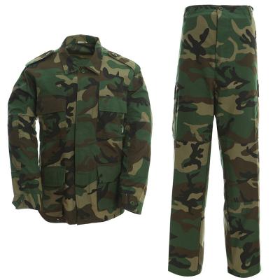 China Plaid Fabric Woodland BDU Uniform Tear Resistance Flame Retardant for sale
