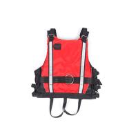 China Kayak 420d Twill Fishing Life Vest Jacket Buoyancy Foam Filling Twill Oxford Cloth for sale