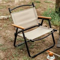 China Lightweight Military Camping Gear Chair Iron Tube Kermit Folding Chair for sale