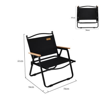 China Lightweight Military Camping Gear Chair Iron Tube Kermit Folding Chair for sale