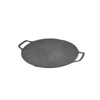 China Maifan Stone Cast Iron BBQ Grill Pan Aluminum Die Casting 38*33cm for sale