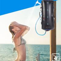 China 20L Solar Shower Outdoor Fishing Gear TPU Waterproof Detachable for sale