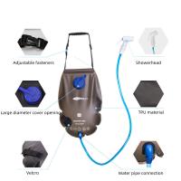 China 5L TPU Camping Shower Bag Waterproof Foldable Portable Shower Bag for sale