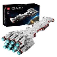 China 20m Remote Control Spaceship Model Building Blocks Electronics 62*20*22cm Large Building Blocks for sale