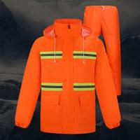 China Polyester Taffeta Reflective Safety Clothing Waterproof Coating High Visibility Coat for sale