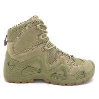 China Combat Waterproof Leather Boots For Men Army Green Khaki for sale
