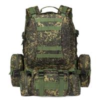 China Tactical Hiking Backpack 55L Oxford Fabric Camouflage 600D Waterproof for sale