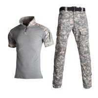 China Camouflage Short-Sleeved Frog Suit Set Without Protective Gear for sale