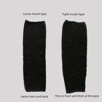 China Grade 5 HPPE Cut And Slash Resistant Arm Guard Black 200g for sale