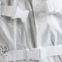 China Cotton Snow Camouflage Clothing Three Piece White Ghillie Suit for sale