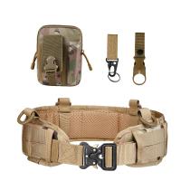 China Russian Camouflage Molle Tactical Belt Adjustable Army Military Tactical Belt With Buckle for sale