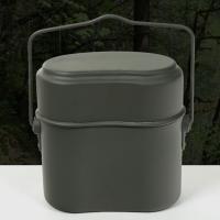 China German Camping Double Layer Aluminum Lunch Box Convenient 1.5L for sale