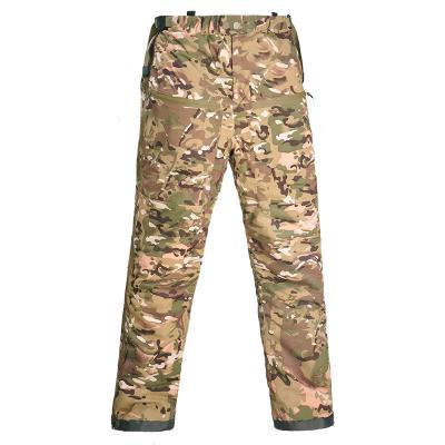 China 3XL Heat Storage Military Tactical CP Camo Cotton Pants with Side Zipper for sale