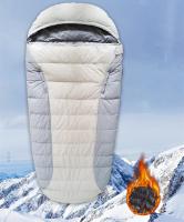 China 3000G Sleeping Bag White Duck Down Sleeping Bag Outdoor Camping Splicable for sale