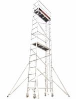 China Easy Assembling Aluminium Scaffold Tower Featuring Guardrails and T T 30 Percent Deposit Payment Terms Designed for Safe for sale
