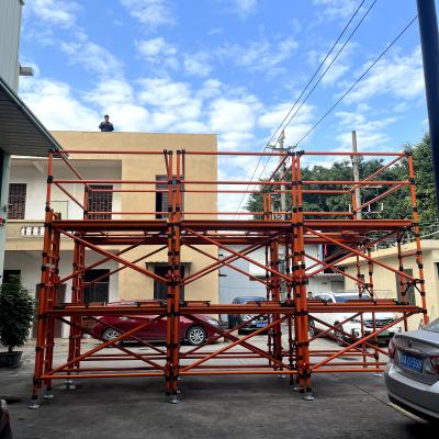 China Fiberglass Mobile Scaffold Tower 200kg/sqm Load Capacity 2.8mm Tube Thickness for Zone 1 Explosive Areas for sale