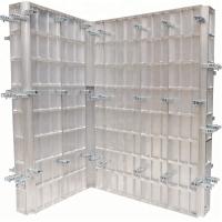 China 6061-T6 Aluminum Formwork System with 60 kN/m² Pressure Rating and 600mm Panel Width for Concrete Construction for sale