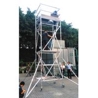 China Aluminum Ring Lock Scaffold Tower 50.8mm Tube 200kg/m² Load Capacity for Construction for sale
