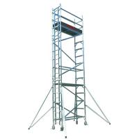 China Leader Aluminium Mobile Scaffold Tower 2-20m Height with 200kg/sqm Load Capacity - CE Certified EN1004 Compliant for sale