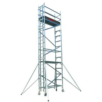 China Leader Aluminium Mobile Scaffold Tower 2-20m Height with 200kg/sqm Load Capacity - CE Certified EN1004 Compliant for sale
