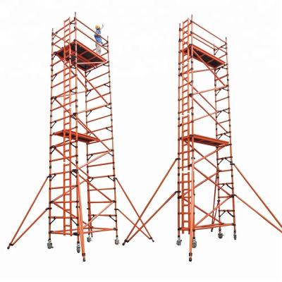 China LEADER Fiberglass Mobile Scaffold Tower 2.8mm Thickness 200kg Load Capacity for Explosive Atmosphere Zone 1 for sale