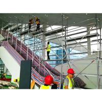 China CE Mobile Scaffold Tower - 200kg/sqm Load Capacity Aluminum Access Platform for Escalator Maintenance 2-50m Height for sale