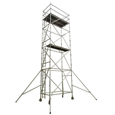 China Aluminum Ringlock Scaffolding System 50.8mm Tube Diameter 200kg/sqm Load Capacity with GS & CE Certification for sale