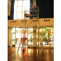 China 50.8mm Aluminum Ringlock Scaffolding Tower with 200kg/sqm Load Capacity and CE/GS Certification for sale
