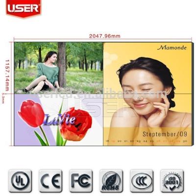 China video matrix video wall,video wall lcd,2x2 lcd tv wall for sale