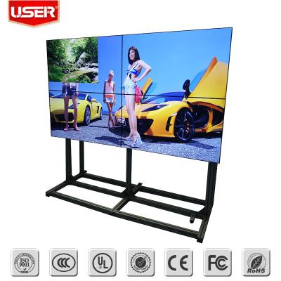 China 49 Inch Indoor Video Wall LCD Screens TFT Type Ultra Narrow Bezel for sale