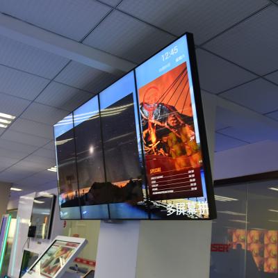 China High Brightness LCD Video Wall Professional Full Color HD For Advertising for sale