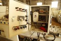 China 75mm Roller Shutter Door Roll Forming Machine With Punched Hole Or Punched Slot for sale