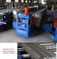 China Efficient Steel Door Frame Roll Forming Machine 20 Station High Performance for sale