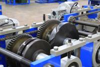 China C Channel Steel Roll Forming Machine , C Shaped Purlins Forming Machine for sale