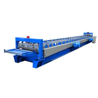 China Automatic Metal Floor Deck Roll Forming Machine 1200mm Feeding Material Width for sale