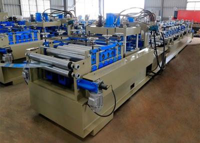 China Industrial Steel CZ Purlin Roll Forming Machine Automatic Fast Changed Size for sale