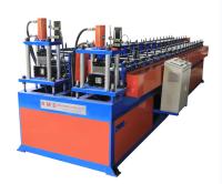 China 0.5-1.5mm Thick Sliding Door Guide Rail Roll Forming Machine 2 In 1 High Accuracy for sale