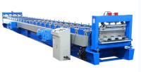 China Full Automatic Steel Floor Tiles Making Machine High Speed Production for sale