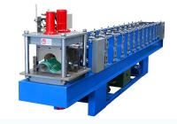China 14 Station Steel Roof Ridge Cap Forming Machine 4-5 Meters Per Minute Output for sale