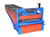 China Customized Corrugated Sheet Roll Forming Machine , Corrugated Roof Making Machine for sale