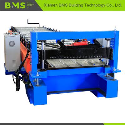 China Quick Speed Corrugated Steel Panel Roll Forming Machine 75mm/85mm Shaft for sale