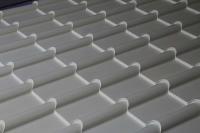 China Bamboo Style Glazed Tile Roll Forming Machine 4-8m/Min High Strength for sale