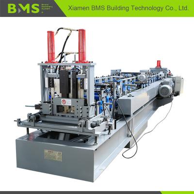 China C Section Purlin Cold Roll Forming Machine / Metal Forming Machine 12-15m/min for sale