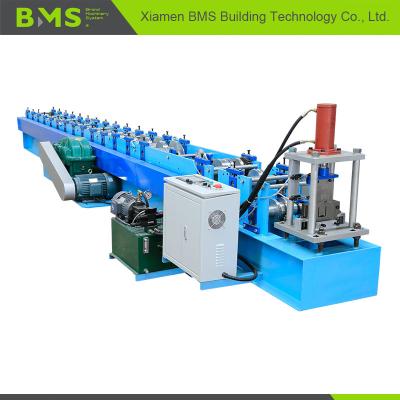 China U Shape Cold Roll Forming Machine , 12-15m/min Metal Roll Forming Machine for sale
