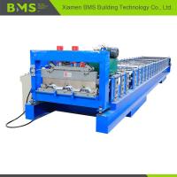 China 0.8-1.5mm Floor Deck Roll Forming Machine , Metal Building Material Roll Former for sale