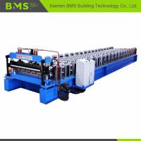 China Automatic Color Steel Roof Panel Roll Forming Machine 12-15 Meters Per Minute for sale