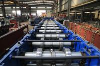 China 0.3-0.8mm Thickness Ridge Cap Roll Forming Machine High Working Efficiency for sale